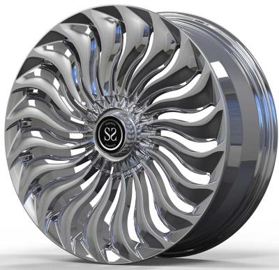 중국 S500 W222 크롬 커스텀 1PC 가조 바퀴 20x8.5J 판매용