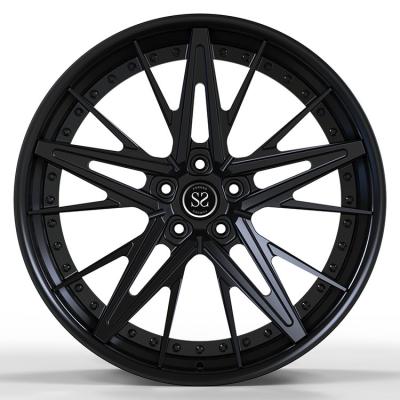 중국 BMW 850i 쿠페 커스텀 단조 2피스 림 21x9.5 및 21x10.5 판매용