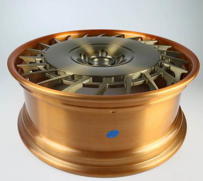 중국 맞춤형 2피스 단조 휠 17-24인치 범용 장착 판매용