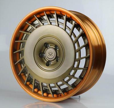 중국 맞춤형 2피스 단조 휠 17-24인치 범용 장착 판매용