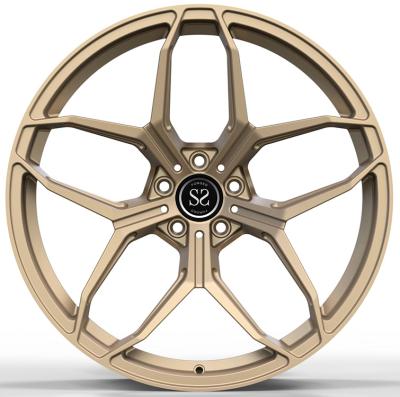 중국 2004 E46 M3용 19x9.5 및 10.5 브론즈 커스텀 1피스 단조 휠 판매용