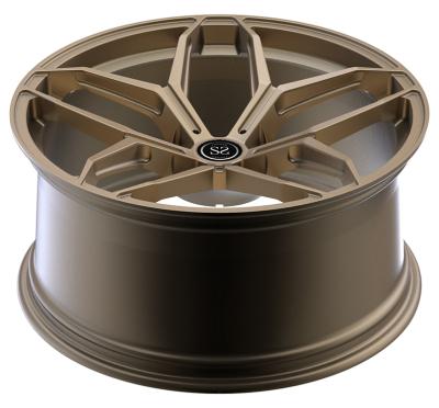 중국 2004 E46 M3용 19x9.5 및 10.5 브론즈 커스텀 1피스 단조 휠 판매용