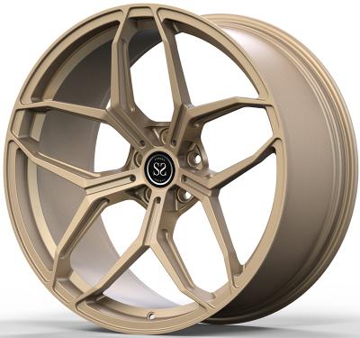 중국 2004 E46 M3용 19x9.5 및 10.5 브론즈 커스텀 1피스 단조 휠 판매용