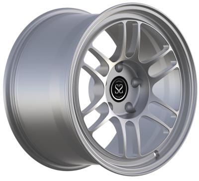 China Porsche 993 Gloss Silver Custom 1 Piece Forged Wheels 18