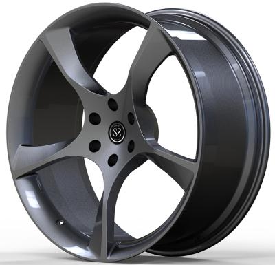 Cina Fabbricazione su misura 2PC Rims Mk7.5 19x8.5 Gloss Gun Metal Machined Face in vendita