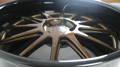 Cina 18x9.5ET36/19x11ET67/5x120.65 /70.3 Cerniere a 2 PC forgiati su misura per Corvette C6 in vendita