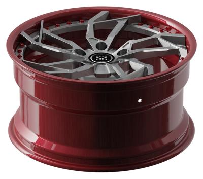 Cina 20x9.5 e 21x12 Reggiseni forgiati su misura da 2 PC per Porsche Carrera 992 in vendita