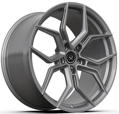 China Jantes Forjadas 1-PC Cinza Customizadas 21x9.5ET46/21x11ET58 5x130/71.6 para PORSCHE CAYENNE à venda