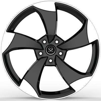 China 20x9.0  Gloss Black Machined Replica Style for Audi A4 for sale