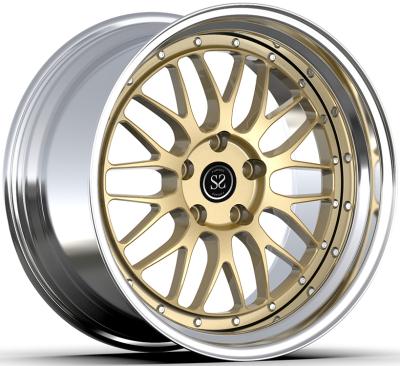 China 18X9J Custom 2-PC forged Rims for 1993 Opel Calibra for sale