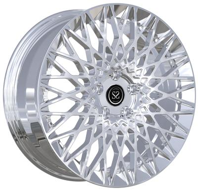 China Audi Q3 18x8.0 Polished Custom 1-PC Forged Rims for sale