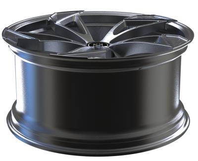 China Light Grey Brushed Custom 1-PC Forged Wheels with Custom Parameter for Universal Cars for sale