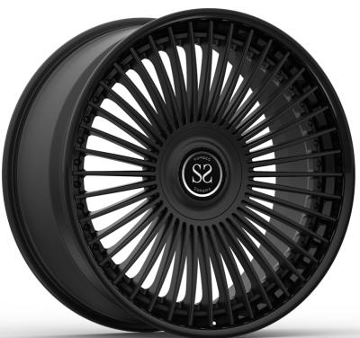 China Multi Spokes Custom Black 1-PC Forged Rims for Rolls-Royce Ghost for sale
