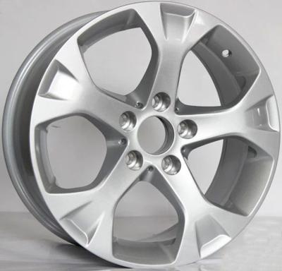 China Hyper Silver Customized Car Rims For BMW X1 / 17 inch Forged Alloy Rims for sale
