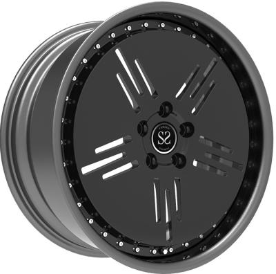 中国 造られた2部分車の深い皿はベンツG63のためのアルミ合金の車輪5x130を造った 販売のため