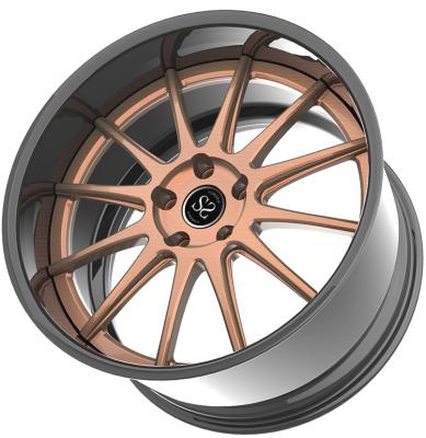 Chine 2 forgés - rapiécez les roues de voiture de travail de jante de sport 5x130 5x120 5x112 concaves à vendre