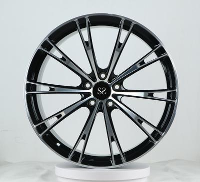 Chine Multi adapté aux besoins du client - les rais 1-Piece usiné noir ont forgé la voiture d'alliage de 21 pouces borde pour Audi SQ5 avec 5X112 à vendre