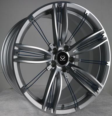Chine L'argent hyper 20 21 jantes 1-Piece de 222 et 23 pouces a forgé des roues pour des jantes de voiture de Maserati dans 5x114.3 à vendre