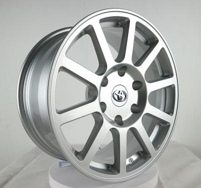 Chine la couleur argentée faite sur commande de 5x150 PCD 18 pouces 1 morceau a forgé des roues pour le coureur Off Road de Toyota à vendre