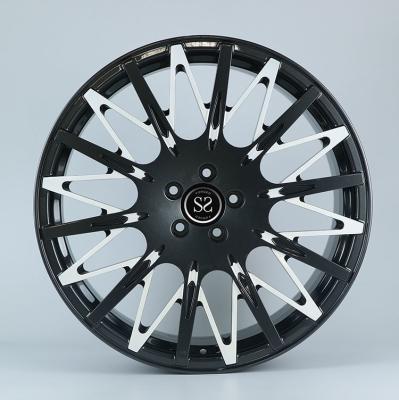 Chine 20 pouces 1 - le morceau a forgé des roues pour des jantes de voiture de BMW M3 en bronze industriel avec 5x112 blanc à vendre