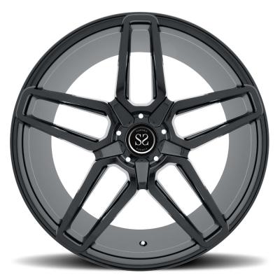 Cina Lucidi gli orli dell'automobile su misura il nero per BMW X5/PCD 5-120 22 orli della lega del inchin in vendita