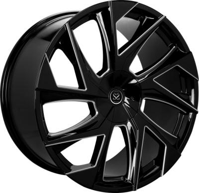 l'alliage 22inch borde pour la gamme Rover Sport le visage 1-PC de machine de bronze industriel que de 22 pouces a forgé les roues en aluminium d'alliage