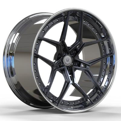 中国 磨かれた砲金は一つ20インチのAudi RS6の車輪5x112を造った 販売のため