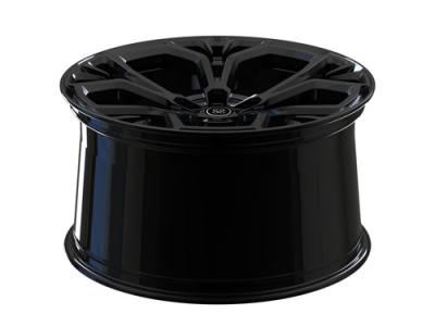 Cina ruote a 20 pollici di Caienna 5x130 Monoblock del nero di lucentezza di 20x9 20x10 in vendita