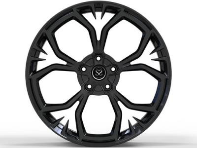 Cina ruote a 20 pollici di Caienna 5x130 Monoblock del nero di lucentezza di 20x9 20x10 in vendita