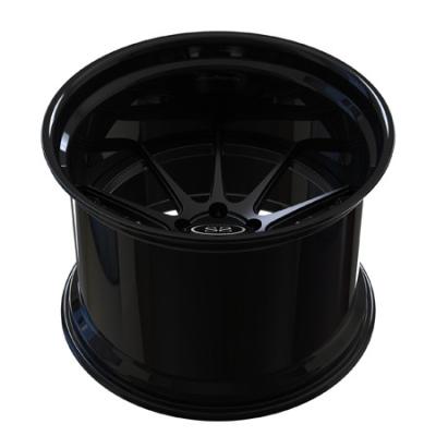 China Super Concave Custom Wide 20x14 Polishing Forged Wheels Deep Dish For Corvette for sale