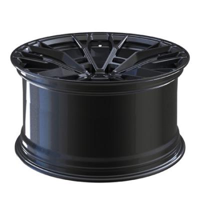 China Super Deep Concave 1 Piece Forged Rims Monoblock Gun Metal Alloy M8 Car Wheels for sale