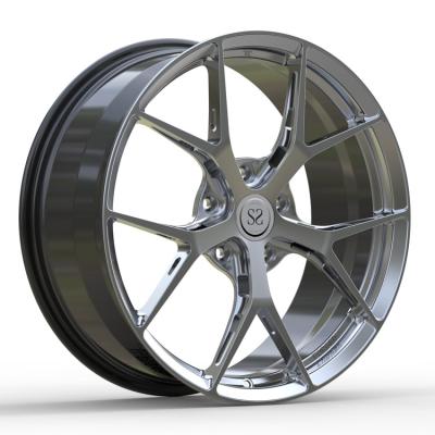 中国 718 GT4 5x130 5x112 5x120 5x130のためのぐらつかせた造られた合金の車のホイール 販売のため