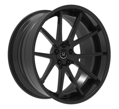 China 21x10 21x12 5x130 5x112 roda o preto desconcertado do cetim forjou para CL63 à venda