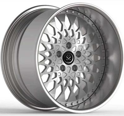 Китай Пригонка для оправ GTR 5x114.3 Bip губы изготовленных на заказ 2-PC 6061-T6 Nissan расположила ступенями 19 и 20 дюймов продается