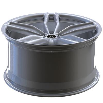 중국 안출된 매트 은 6061-T6 림 포르셰는 비틀거린 맞춘 스펙 5x130을 움직입니다 판매용