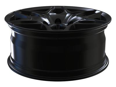 China SSJK10145 Gloss Black Machined 1-PC Forged Wheels 22 Inches For Lexus LX570 for sale