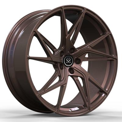 China Liga de alumínio forjada de bronze 5x120 Polishe de Monoblock T6 à venda