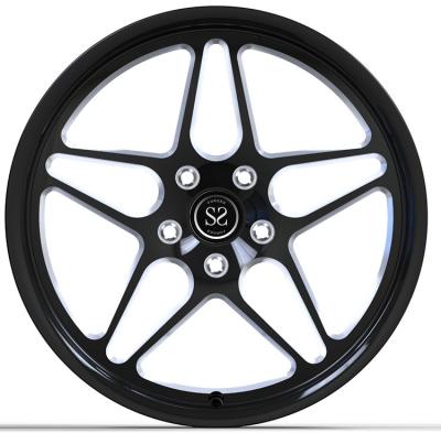 Chine SSWS1031 1-PC borde le satin Windows de fraisage que noir a forgé les roues 20inch à vendre