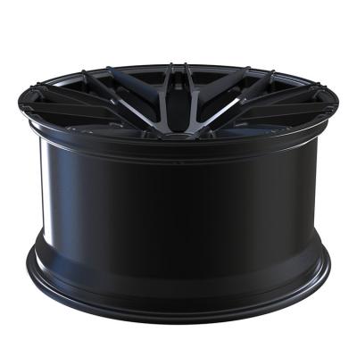 China as bordas de 1 liga da parte 6061-T6 anotam o revestimento brilhante elegante preto de 5x112 20inch à venda