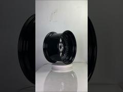 Custom Brush 1-Piece Forged Car Rims For Luxury Car