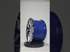 Chevy Corvette C5 wankelde 19 en multi-Multi-spoke 20 polijst zwarte 1-PC Gesmede Legeringswielen 5x120.65