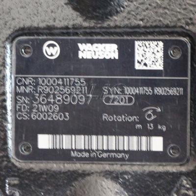 Cina Serie idraulica ZE17 A10V018 1000411755 R902569211 di Piston Main Pump A10V dell'escavatore per WACKER MEUSON in vendita