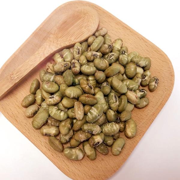 Natural Salted Roasted Edamame / Green Been Healthy Snacks With Kosher / Halal / BRC