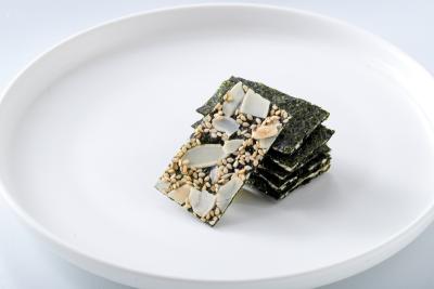 China Stuffed Seaweed Crisps 4 Flavor Combo Savory Snacks Vegan Gluten Free Ocean Nutrients for sale