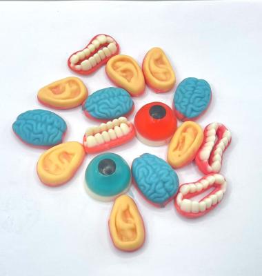 China Creepy Cool Body Parts Gummies Fun Shaped Treats for Gag Gifts and Snacking for sale