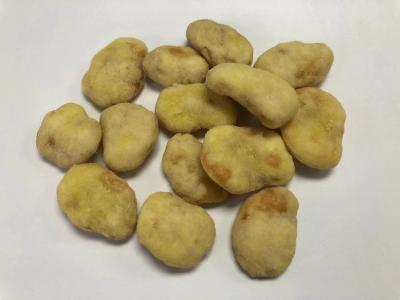 China Crispy Honey And Butter Flavor Coated Fried Broad Bean Chips Snacks for sale