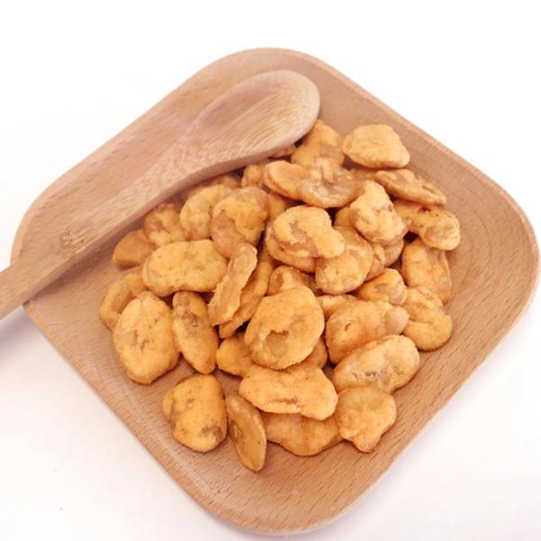 Dried Coated BBQ Flavor Broad Bean Chips Roasted Crunchy Snack