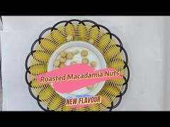 Geroosterde macadamia noten