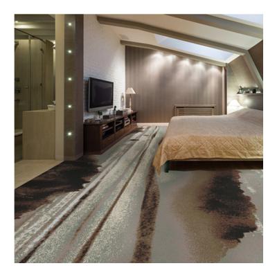 China Ink Painting Style 100% Nylon Commercial Full Room Carpet Printing Carpet for sale
