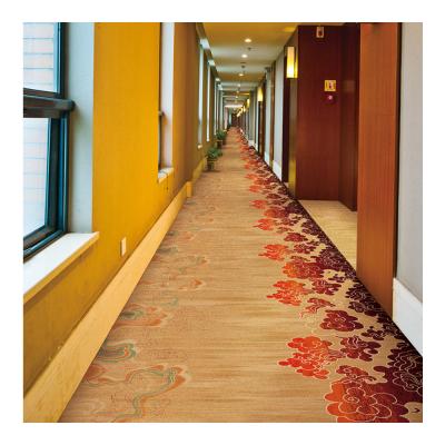 China La alfombra de nylon colorida del modelo empenachó la alfombra reunida de Broadloom en venta